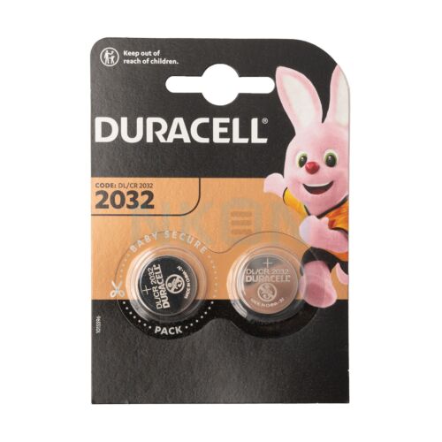 2x Duracell CR2032 - 3V