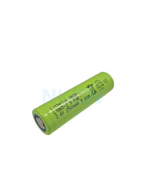Lithplus L1865-2.5P30 - 2500mAh - 20A - Reclaimed